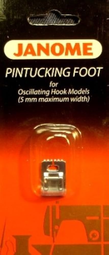 Janome Pintucking Foot for Oscillating Machine = 70% OFF!